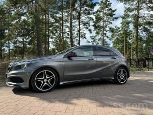 Grey Mercedes-Benz A 200 2014 in Riga, with an engine capacity of 2.00 L and mileage of 230 thousand km for 12500 €, photo 3 on AUTOMOTO.COM.LV