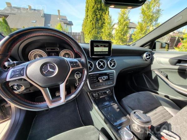 Grey Mercedes-Benz A 200 2014 in Riga, with an engine capacity of 2.00 L and mileage of 230 thousand km for 12500 €, photo 9 on AUTOMOTO.COM.LV