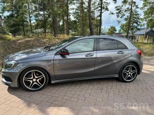Grey Mercedes-Benz A 200 2014 in Riga, with an engine capacity of 2.00 L and mileage of 230 thousand km for 12500 €, photo 11 on AUTOMOTO.COM.LV