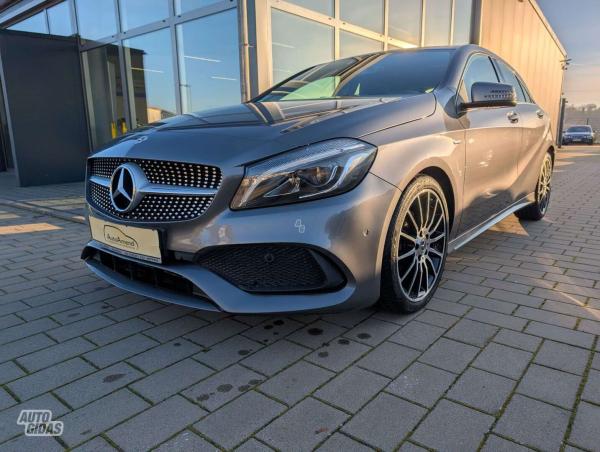 Pelēks Mercedes-Benz A 200 2018 Kauņa, ar dzinēja tilpumu 1.60 L un nobraukumu 30 tūkst. km par 21781 €, foto 1 vietnē AUTOMOTO.COM.LV