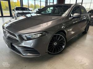 Pelēks Mercedes-Benz A 200 2018 Kauņa, ar dzinēja tilpumu 1.30 L un nobraukumu 45 tūkst. km par 29507 €, foto  vietnē AUTOMOTO.COM.LV