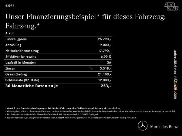Серый Мерседес А 200 2022 в Каунас, объемом двигателя 1.30 л и пробегом 86 тыс. км за 29394 €, фото 5 на AUTOMOTO.COM.LV
