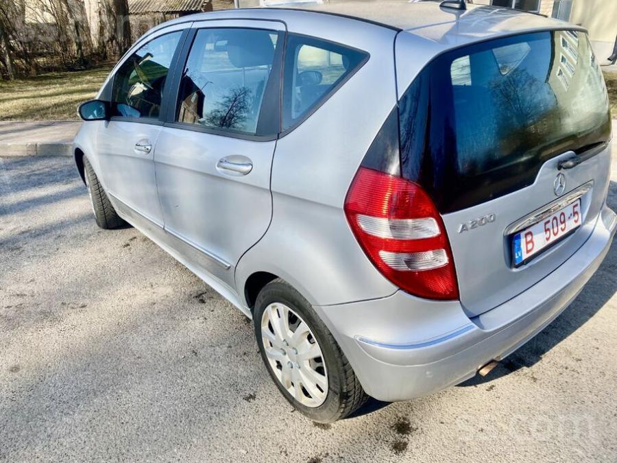 Mercedes-Benz A 200 2008 in Rezekne, with an engine capacity of 2.00 L and mileage of 0 thousand km for 3450 €, photo 8 on AUTOMOTO.COM.LV