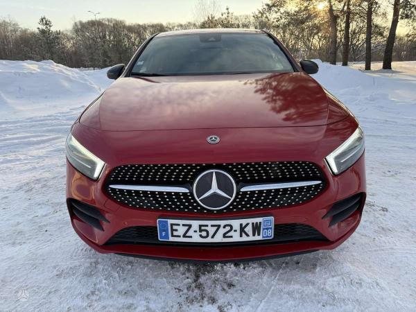 Sarkans Mercedes-Benz A 200 2018 Tauragė, ar dzinēja tilpumu 1.33 L un nobraukumu 251 tūkst. km par 15500 €, foto 2 vietnē AUTOMOTO.COM.LV