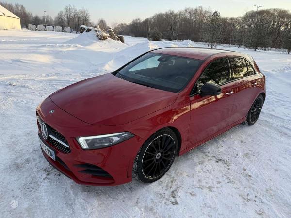 Sarkans Mercedes-Benz A 200 2018 Tauragė, ar dzinēja tilpumu 1.33 L un nobraukumu 251 tūkst. km par 15500 €, foto 3 vietnē AUTOMOTO.COM.LV