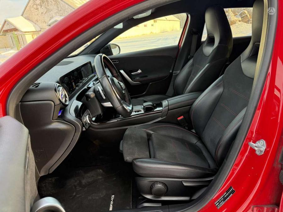 Red Mercedes-Benz A 200 2018 in Taurage, with an engine capacity of 1.33 L and mileage of 251 thousand km for 15500 €, photo 16 on AUTOMOTO.COM.LV