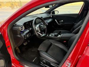 Red Mercedes-Benz A 200 2018 in Taurage, with an engine capacity of 1.33 L and mileage of 251 thousand km for 15500 €, photo 17 on AUTOMOTO.COM.LV