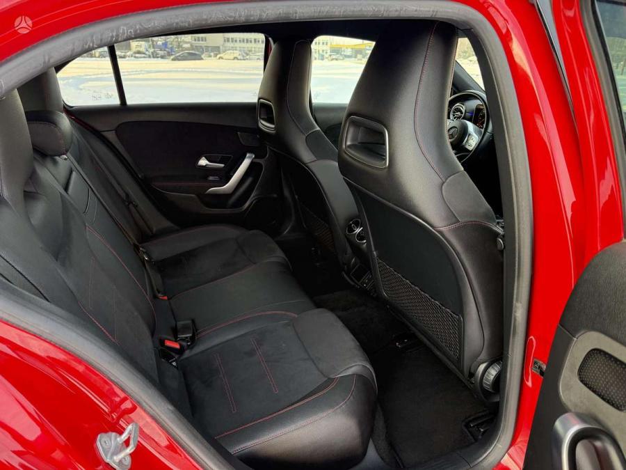 Red Mercedes-Benz A 200 2018 in Taurage, with an engine capacity of 1.33 L and mileage of 251 thousand km for 15500 €, photo 34 on AUTOMOTO.COM.LV