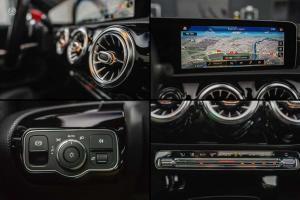 Red Mercedes-Benz A 200 2018 in Kaunas, with an engine capacity of 1.30 L and mileage of 186 thousand km for 16950 €, photo 24 on AUTOMOTO.COM.LV