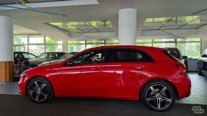Red Mercedes-Benz A 200 2019 in Kaunas, with an engine capacity of 2.00 L and mileage of 55 thousand km for 25480 €, photo 8 on AUTOMOTO.COM.LV