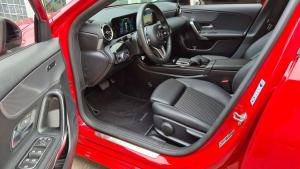 Red Mercedes-Benz A 200 2019 in Kaunas, with an engine capacity of 2.00 L and mileage of 55 thousand km for 25480 €, photo 15 on AUTOMOTO.COM.LV