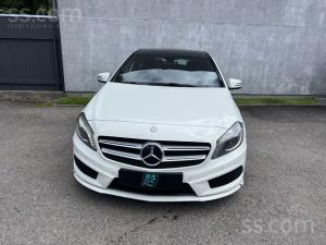 White Mercedes-Benz A 200 2013 in Liepaja, with an engine capacity of 1.80 L and mileage of 239 thousand km for 9990 €, photo  on AUTOMOTO.COM.LV