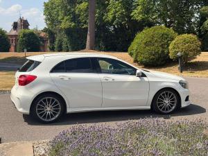 White Mercedes-Benz A 200 2014 in Marijampole, with an engine capacity of 1.80 L and mileage of 160 thousand km for 3850 €, photo 5 on AUTOMOTO.COM.LV