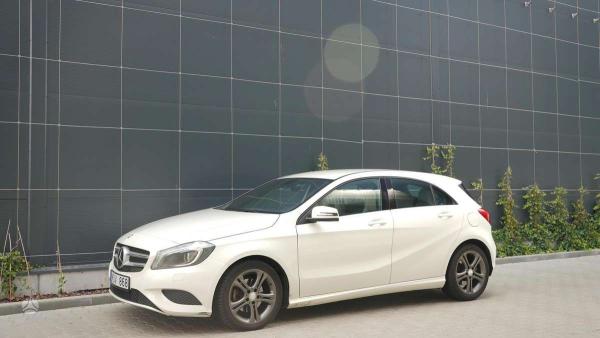 Balts Mercedes-Benz A 200 2014 Klaipėda, ar dzinēja tilpumu 2.20 L un nobraukumu 222 tūkst. km par 9500 €, foto 2 vietnē AUTOMOTO.COM.LV