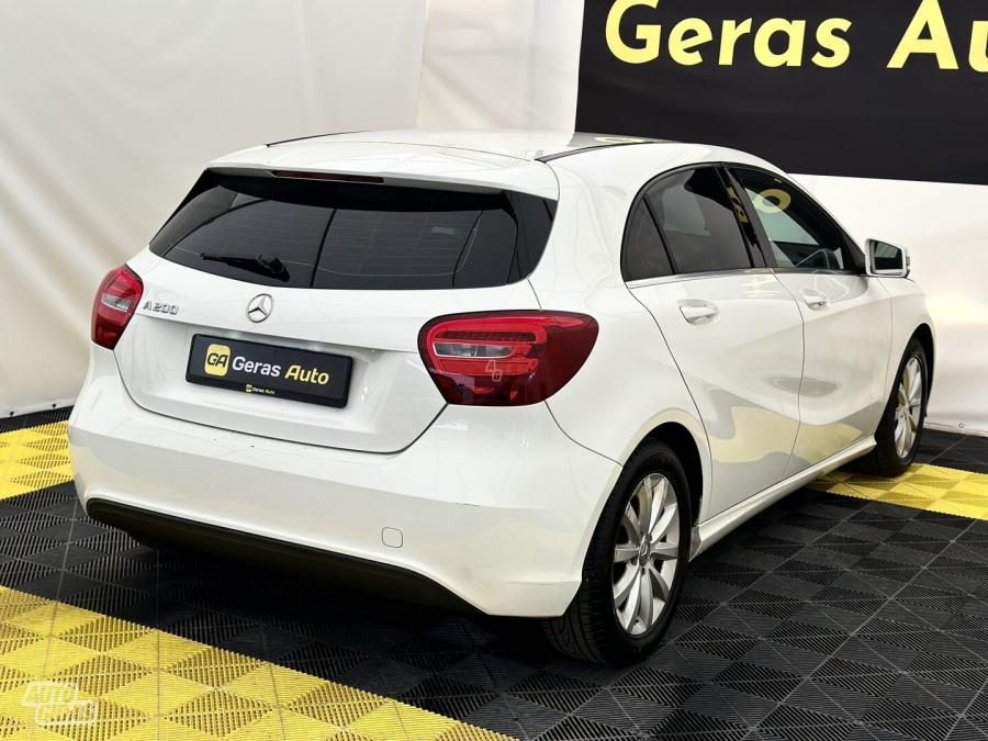 Balts Mercedes-Benz A 200 2015 Avižieniai, ar dzinēja tilpumu 1.60 L un nobraukumu 153 tūkst. km par 8490 €, foto 7 vietnē AUTOMOTO.COM.LV