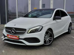 White Mercedes-Benz A 200 2018 in Vilnius, with an engine capacity of 2.14 L and mileage of 235 thousand km for 12000 €, photo 3 on AUTOMOTO.COM.LV