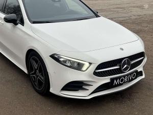 White Mercedes-Benz A 200 2018 in Siauliai, with an engine capacity of 1.33 L and mileage of 109 thousand km for 21500 €, photo 8 on AUTOMOTO.COM.LV