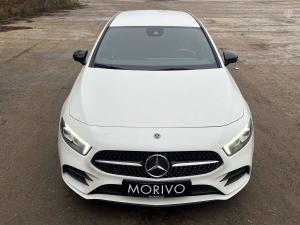 White Mercedes-Benz A 200 2018 in Siauliai, with an engine capacity of 1.33 L and mileage of 109 thousand km for 21500 €, photo 10 on AUTOMOTO.COM.LV