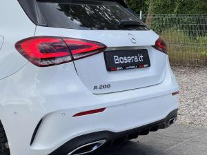 White Mercedes-Benz A 200 2018 in Vilnius, with an engine capacity of 1.30 L and mileage of 110 thousand km for 17500 €, photo 12 on AUTOMOTO.COM.LV