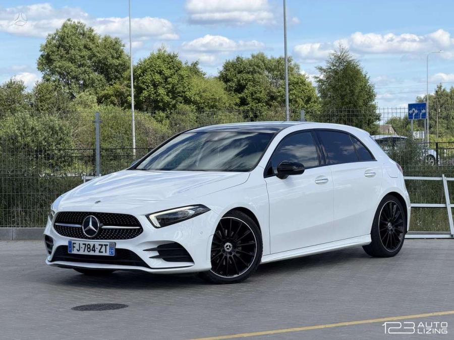 White Mercedes-Benz A 200 2019 in Taurage, with an engine capacity of 2.00 L and mileage of 157 thousand km for 17500 €, photo 1 on AUTOMOTO.COM.LV