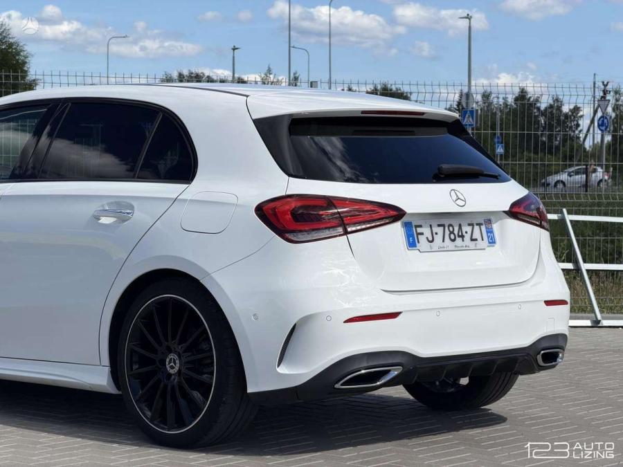 White Mercedes-Benz A 200 2019 in Taurage, with an engine capacity of 2.00 L and mileage of 157 thousand km for 17500 €, photo 10 on AUTOMOTO.COM.LV