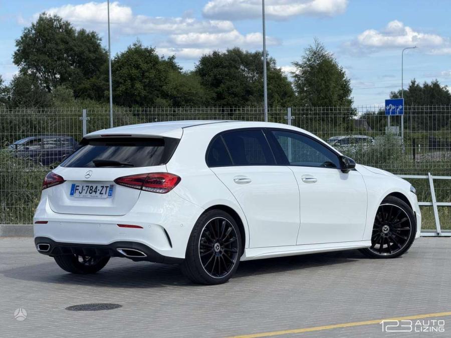 White Mercedes-Benz A 200 2019 in Taurage, with an engine capacity of 2.00 L and mileage of 157 thousand km for 17500 €, photo 11 on AUTOMOTO.COM.LV