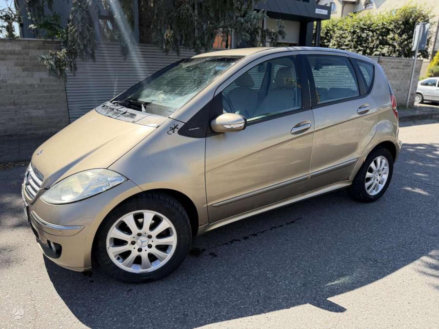 Dzeltens Mercedes-Benz A 200 2005 Kauņa, ar dzinēja tilpumu 2.04 L un nobraukumu 215 tūkst. km par 1250 €, foto 3 vietnē AUTOMOTO.COM.LV