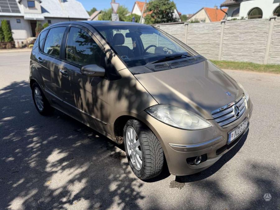 Dzeltens Mercedes-Benz A 200 2005 Kauņa, ar dzinēja tilpumu 2.04 L un nobraukumu 215 tūkst. km par 1250 €, foto 6 vietnē AUTOMOTO.COM.LV