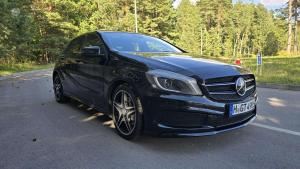 Melns Mercedes-Benz a-220 2013 Jurbarkas, ar dzinēja tilpumu 2.10 L un nobraukumu 222 tūkst. km par 7900 €, foto 4 vietnē AUTOMOTO.COM.LV
