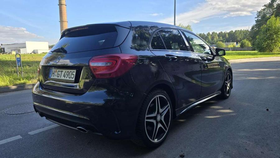 Melns Mercedes-Benz a-220 2013 Jurbarkas, ar dzinēja tilpumu 2.10 L un nobraukumu 222 tūkst. km par 7900 €, foto 5 vietnē AUTOMOTO.COM.LV