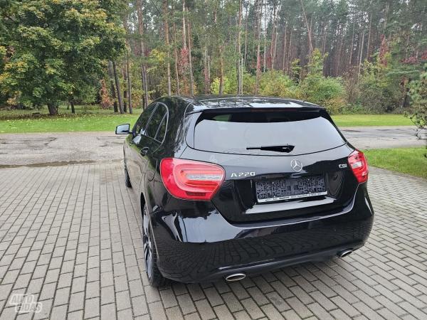 Черный Мерседес A 220 2014 в Укмерге, объемом двигателя 2.20 л и пробегом 329 тыс. км за 7500 €, фото 8 на AUTOMOTO.COM.LV