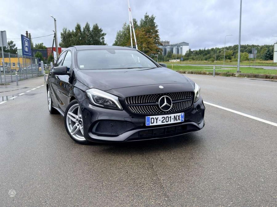 Black Mercedes-Benz a-220 2015 in Panevezys, with an engine capacity of 2.20 L and mileage of 256 thousand km for 8590 €, photo 5 on AUTOMOTO.COM.LV