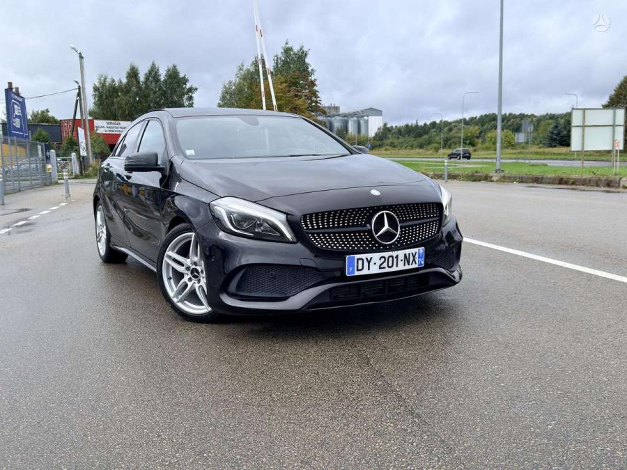 Black Mercedes-Benz a-220 2015 in Panevezys, with an engine capacity of 2.20 L and mileage of 256 thousand km for 8590 €, photo 7 on AUTOMOTO.COM.LV