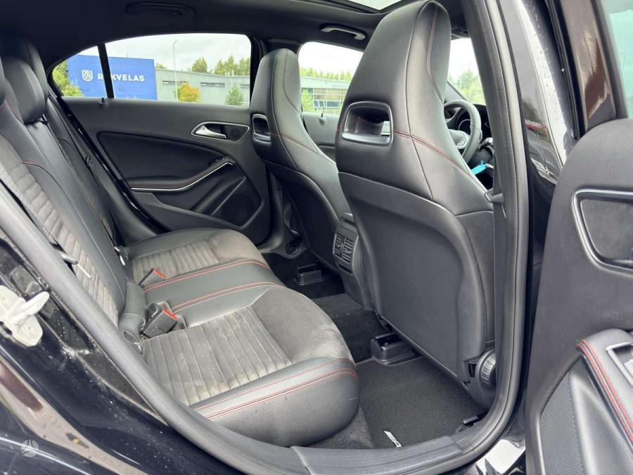 Black Mercedes-Benz a-220 2015 in Panevezys, with an engine capacity of 2.20 L and mileage of 256 thousand km for 8590 €, photo 14 on AUTOMOTO.COM.LV