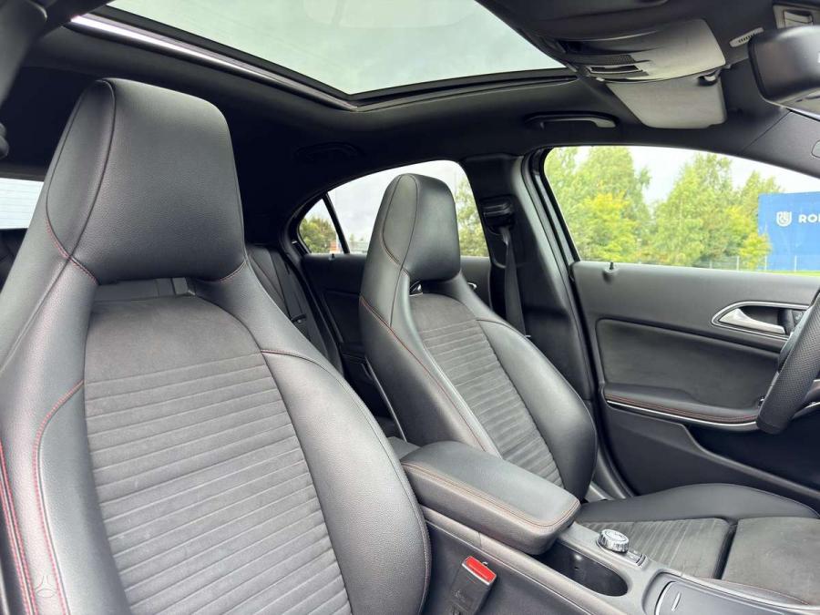Black Mercedes-Benz a-220 2015 in Panevezys, with an engine capacity of 2.20 L and mileage of 256 thousand km for 8590 €, photo 17 on AUTOMOTO.COM.LV