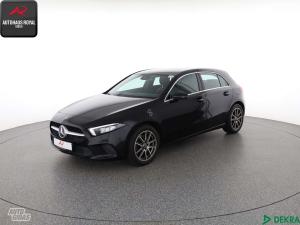 Black Mercedes-Benz a-220 2018 in Kaunas, with an engine capacity of 2.00 L and mileage of 40 thousand km for 25263 €, photo  on AUTOMOTO.COM.LV