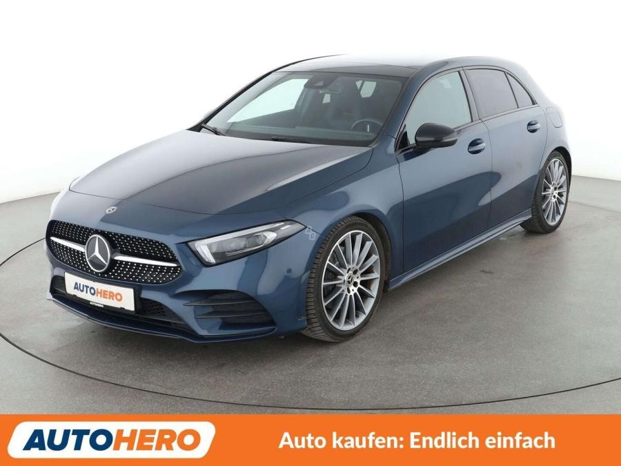 Zils Mercedes-Benz a-220 2019 Kauņa, ar dzinēja tilpumu 2.00 L un nobraukumu 71 tūkst. km par 27540 €, foto 1 vietnē AUTOMOTO.COM.LV