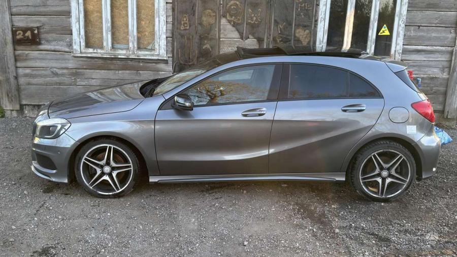 Pelēks Mercedes-Benz a-220 2014 Jonava, ar dzinēja tilpumu 2.14 L un nobraukumu 243 tūkst. km par 5700 €, foto 7 vietnē AUTOMOTO.COM.LV