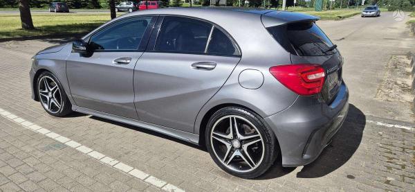Grey Mercedes-Benz a-220 2015 in Panevezys, with an engine capacity of 1.99 L and mileage of 243 thousand km for 11500 €, photo 4 on AUTOMOTO.COM.LV