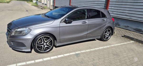 Grey Mercedes-Benz a-220 2015 in Panevezys, with an engine capacity of 1.99 L and mileage of 243 thousand km for 11500 €, photo 5 on AUTOMOTO.COM.LV