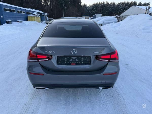 Grey Mercedes-Benz a-220 2020 in Vilnius, with an engine capacity of 1.99 L and mileage of 132 thousand km for 19350 €, photo 7 on AUTOMOTO.COM.LV