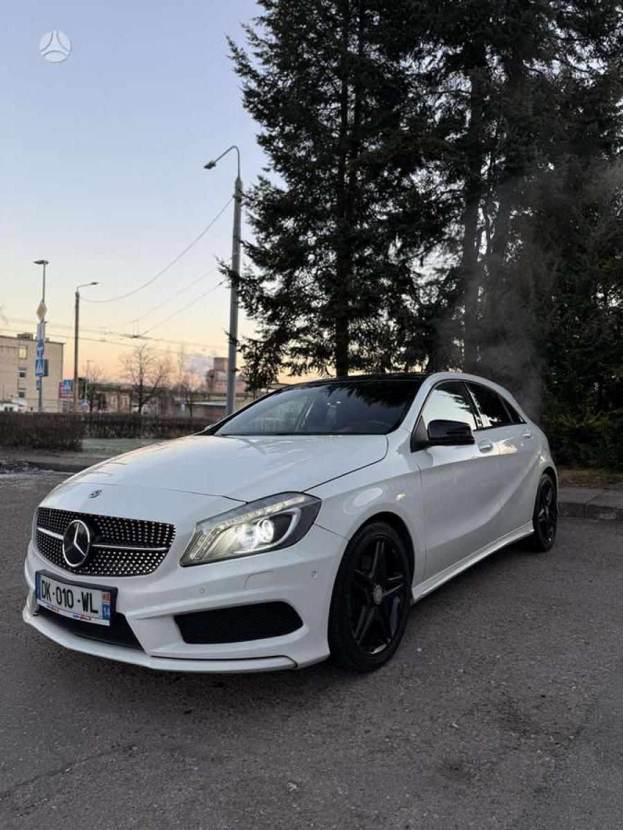 White Mercedes-Benz a-220 2014 in Vilnius, with an engine capacity of 2.14 L and mileage of 176 thousand km for 11200 €, photo 1 on AUTOMOTO.COM.LV