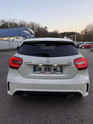 White Mercedes-Benz a-220 2014 in Vilnius, with an engine capacity of 2.14 L and mileage of 176 thousand km for 11200 €, photo 4 on AUTOMOTO.COM.LV