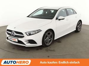 White Mercedes-Benz a-220 2019 in Kaunas, with an engine capacity of 2.00 L and mileage of 70 thousand km for 27231 €, photo  on AUTOMOTO.COM.LV