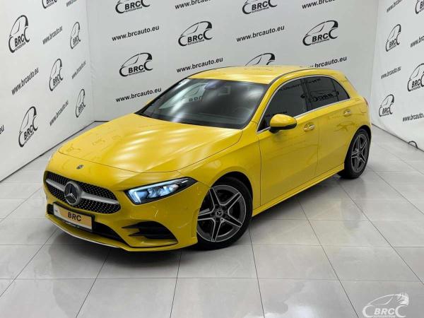 Dzeltens Mercedes-Benz a-220 2019 Viļņa, ar dzinēja tilpumu 1.99 L un nobraukumu 28 tūkst. km par 19900 €, foto 1 vietnē AUTOMOTO.COM.LV