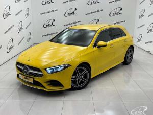 Dzeltens Mercedes-Benz a-220 2019 Viļņa, ar dzinēja tilpumu 1.99 L un nobraukumu 28 tūkst. km par 19900 €, foto  vietnē AUTOMOTO.COM.LV