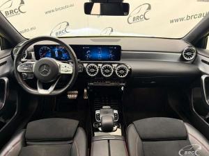 Yellow Mercedes-Benz a-220 2019 in Vilnius, with an engine capacity of 1.99 L and mileage of 28 thousand km for 19900 €, photo 5 on AUTOMOTO.COM.LV