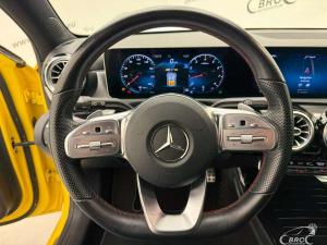 Yellow Mercedes-Benz a-220 2019 in Vilnius, with an engine capacity of 1.99 L and mileage of 28 thousand km for 19900 €, photo 12 on AUTOMOTO.COM.LV