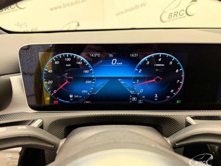 Yellow Mercedes-Benz a-220 2019 in Vilnius, with an engine capacity of 1.99 L and mileage of 28 thousand km for 19900 €, photo 13 on AUTOMOTO.COM.LV