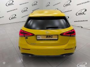 Yellow Mercedes-Benz a-220 2019 in Vilnius, with an engine capacity of 1.99 L and mileage of 28 thousand km for 19900 €, photo 26 on AUTOMOTO.COM.LV